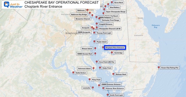 Choptank River Entrance - Just In Weather
