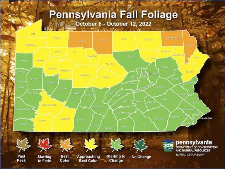Fall Foliage October 7 Weekend: Update Map Reports Photos And Outlook ...