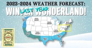 Winter Outlook 2024 to 2025 From Two Farmers Almanacs Mixing Mild Wet And Snowy - Just In Weather