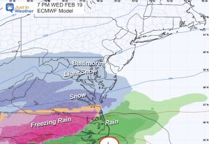Major Winter Storm For East Coast Next Week More Likely - Just In Weather
